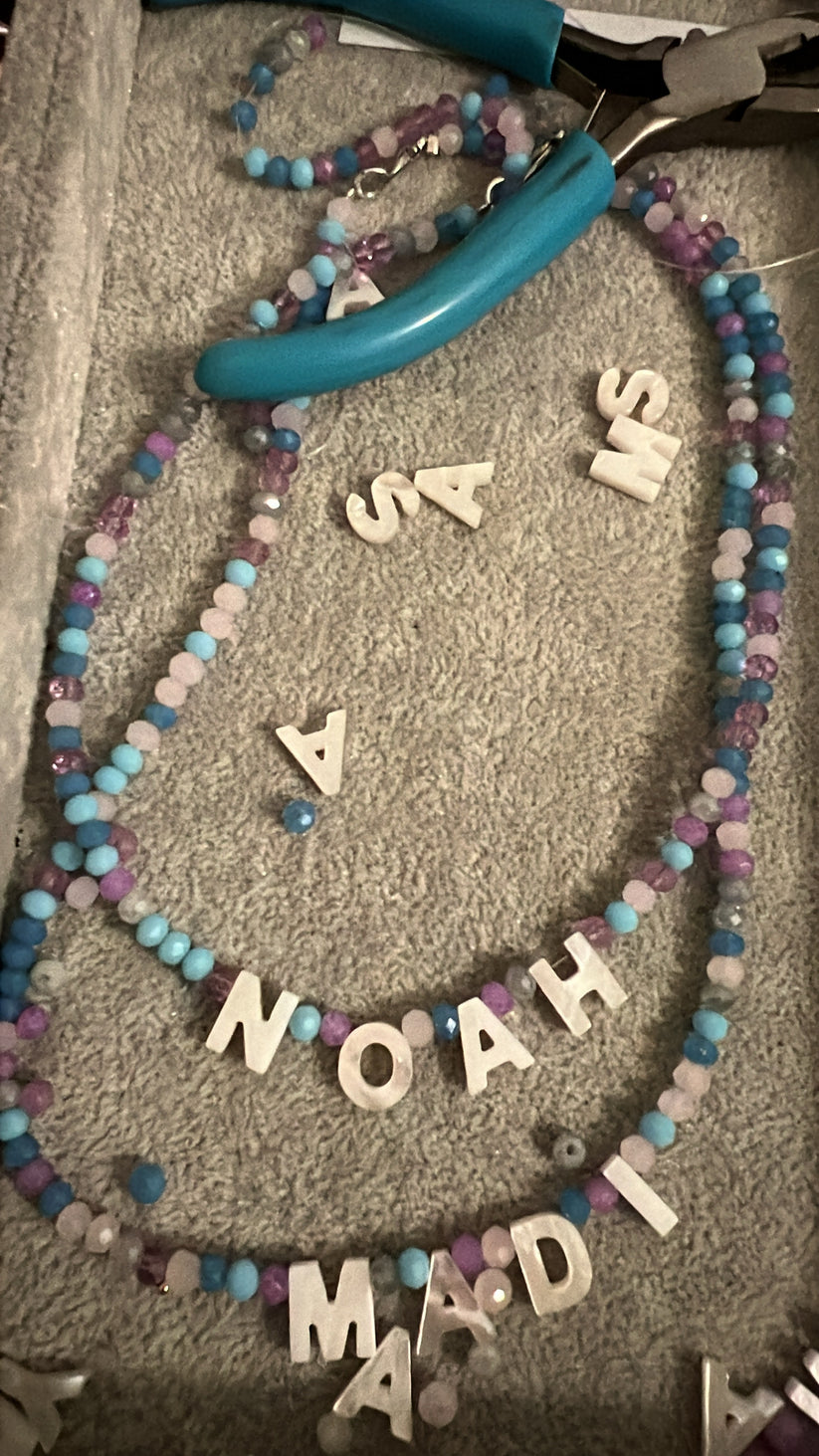 Gemstone Choker – Just Bead It By Rachel, LLC